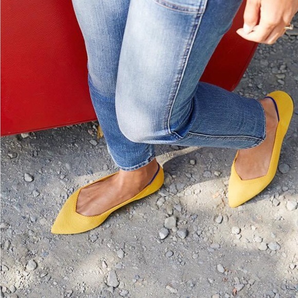 Rothy's | Shoes | Rothys Marigold Pointed Toe Flats | Poshmark